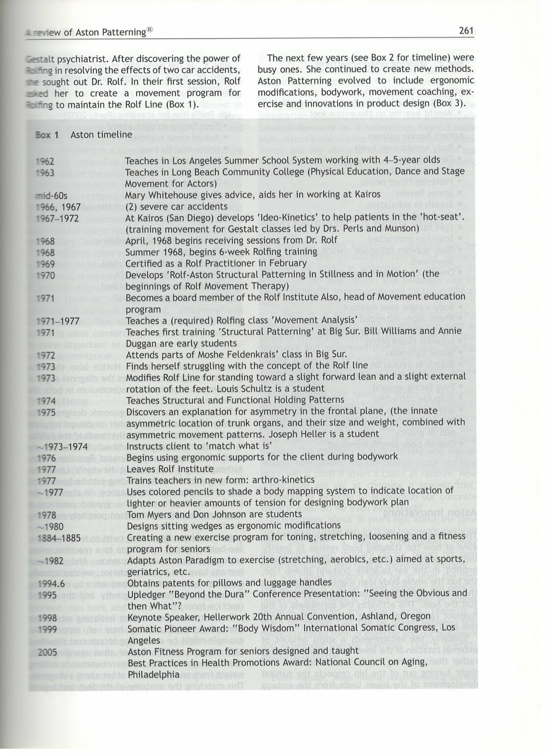 Aston Kinetics – Massage School Notes